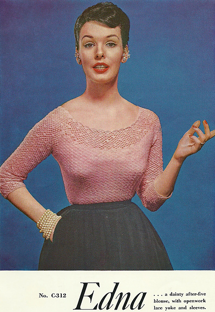 Ravelry: Edna #C-312 pattern by Coats & Clark