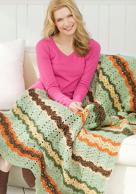 Ravelry: Ripple Throwback pattern by Marianne Forrestal