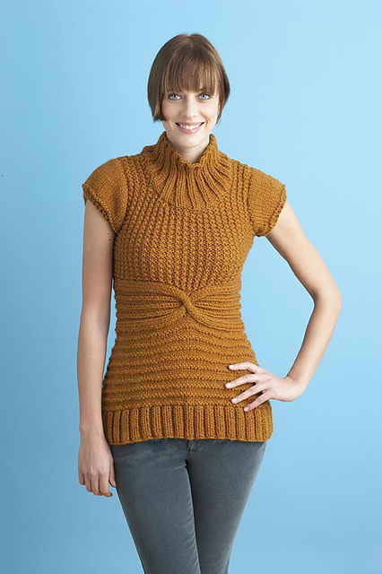 Ravelry: Ginger Sweater pattern by Lion Brand Yarn