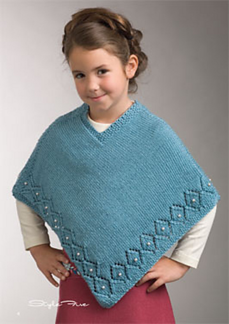 Ravelry: Lace Poncho pattern by Patons Australia