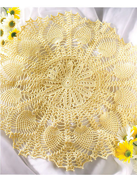 Ravelry: Pineapple Sunshine Doily pattern by Jennifer Moir