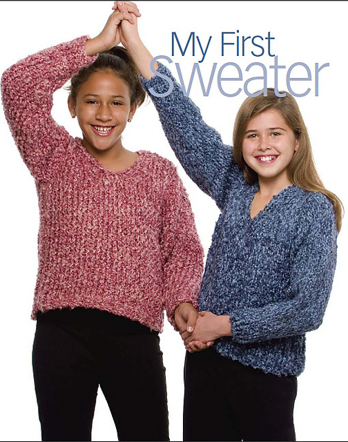Ravelry: My First Sweater pattern by Laura Gebhardt