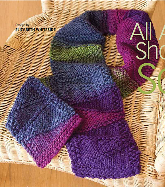 Ravelry: All About Short Rows Scarf pattern by Beth Whiteside