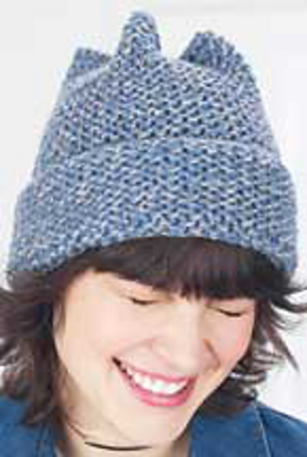 Ravelry: Garter Stitch 4 Point Hat pattern by Patons