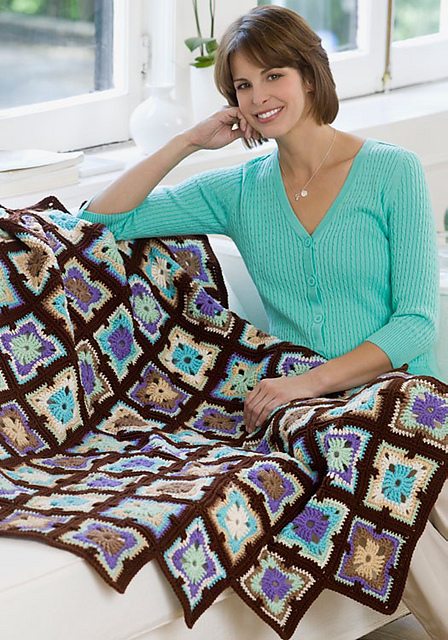 Ravelry: Spectrum Throw pattern by Tracie Barrett