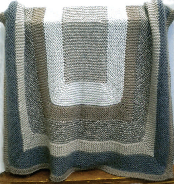 Ravelry: Garter Stitch Throw pattern by Doreen L. Marquart