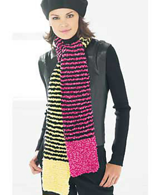 Ravelry: Super Scarf #2346 pattern by Bernat Design Studio