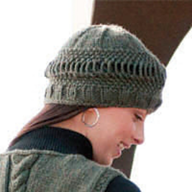 Ravelry: Slatted Band Hat pattern by Betty P Balcomb