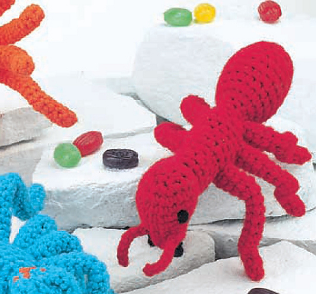 Ravelry: Creepy Crawlies: Red Ant pattern by Stephen E. Reedy