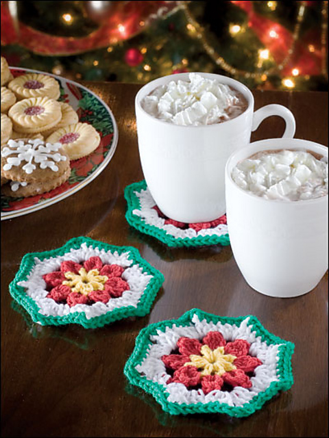 Ravelry: Christmas Coaster pattern by Vida Sunderman