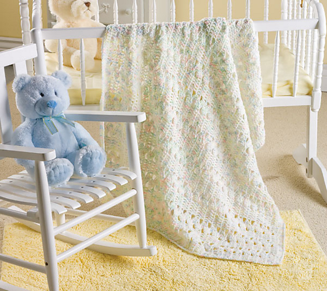 Ravelry: Baby Shells Afghan pattern by Cynthia (Cindy) Harris