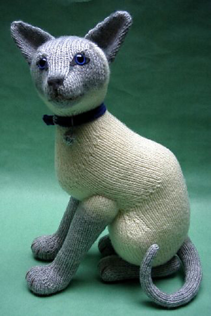 Ravelry: Siamese Cat pattern by Alan Dart