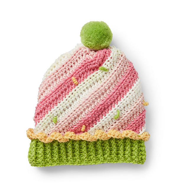 Ravelry: Sweet Swirl Crochet Cupcake Hat pattern by Yarnspirations ...