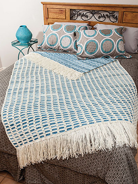 Ravelry: Painted Honeycomb Afghan pattern by Roberta Maier