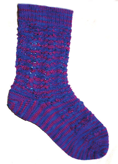 Ravelry: Azalea Bloom Socks pattern by Nenah Galati