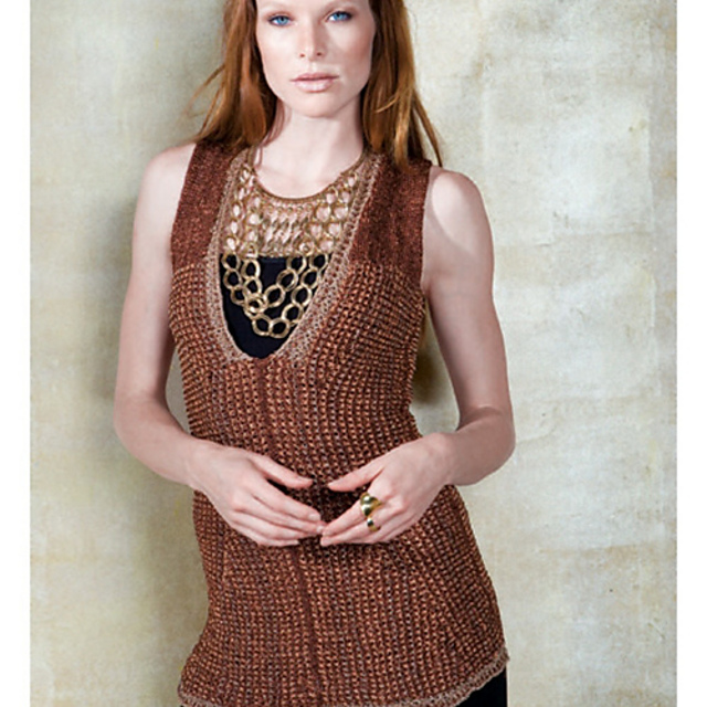 Ravelry: #36 Fitted Tunic Vest pattern by Mari Lynn Patrick