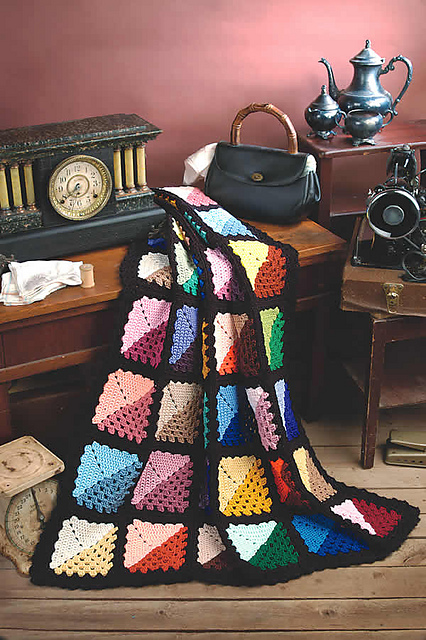 Ravelry: Granny's Attic Afghan pattern by Sharon Phillips