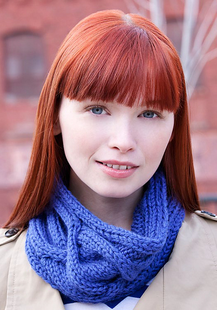 Ravelry: Big Cable Cowl pattern by Brenda K. B. Anderson