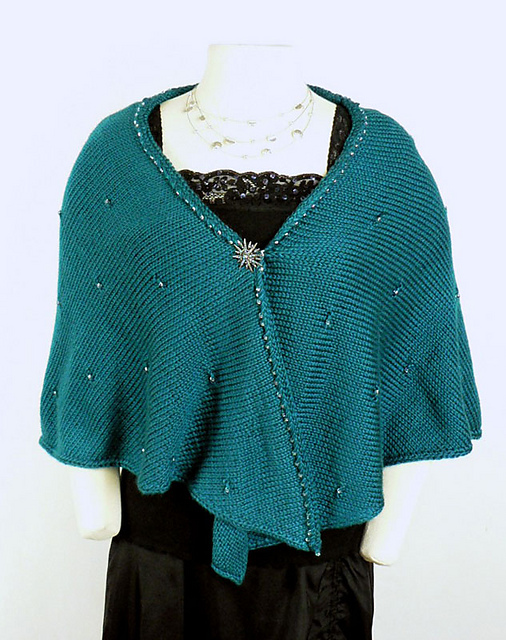 Ravelry: Beaded Shawl pattern by Kathy Perry