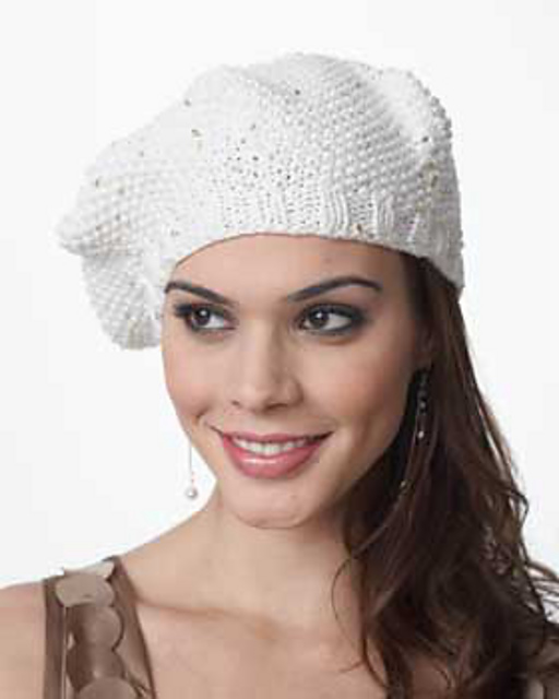Ravelry: Seed Stitch Beret pattern by Bernat Design Studio