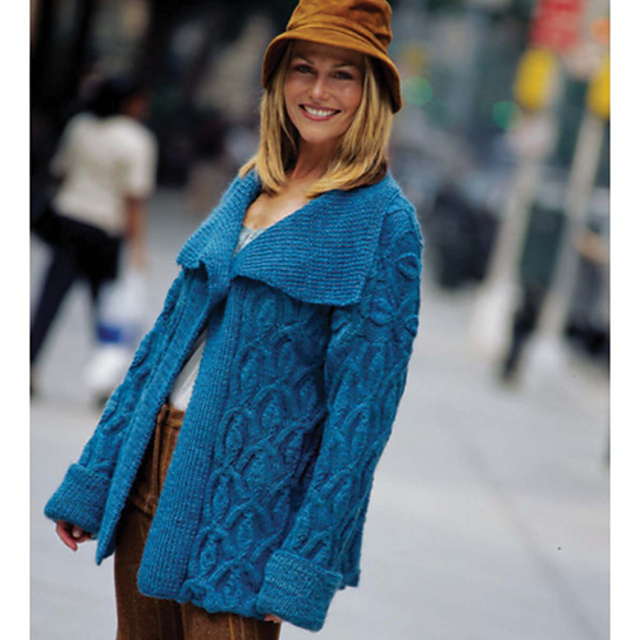 Ravelry: #17 Shawl Collar Jacket pattern by Shirley Paden