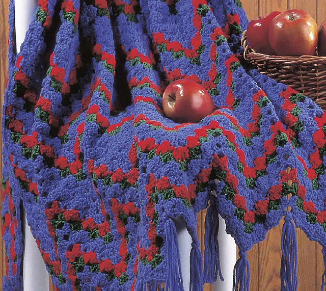 Ravelry: Chevron Shells Afghan pattern by Katherine Eng