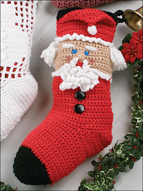 Ravelry: Santa Stocking pattern by Ann E. Smith