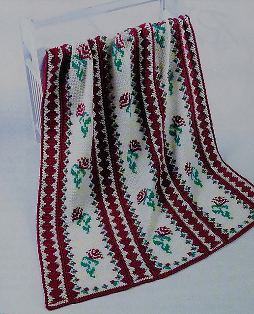 Ravelry: Country Rose pattern by Christine Grazioso-Moody