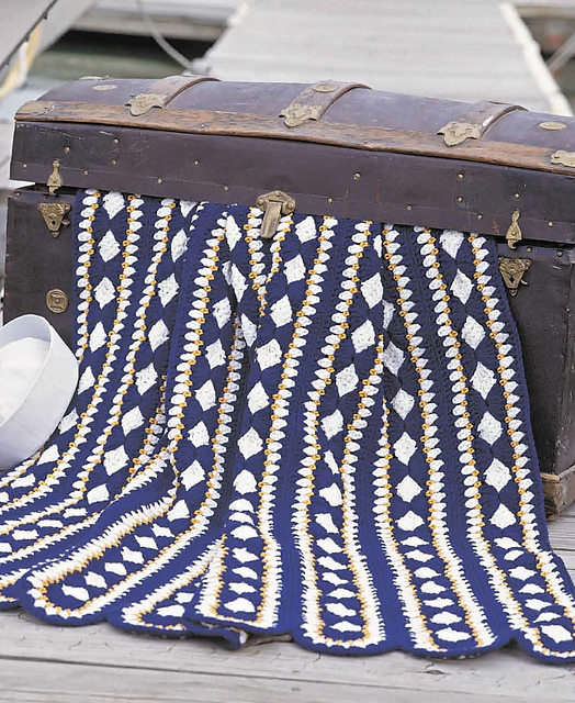 Ravelry: Diamond Strip pattern by Maggie Weldon