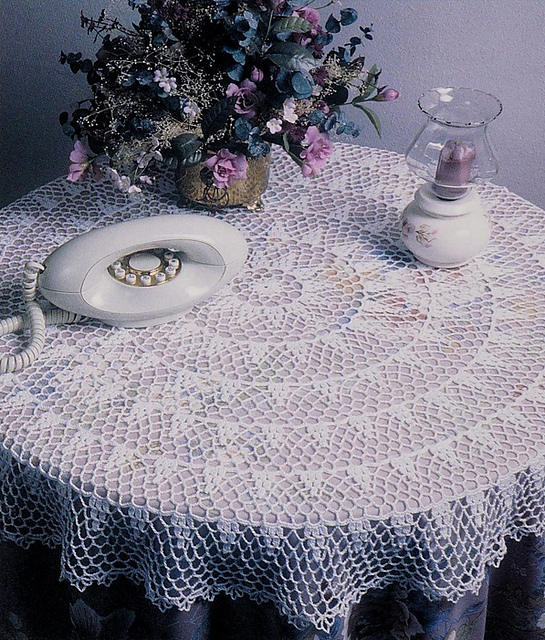 Ravelry: Heirloom Tablecloth pattern by Vida Sunderman