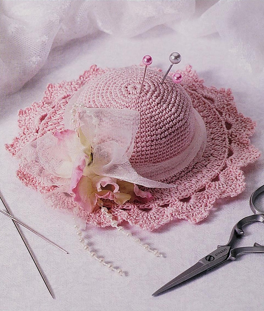 Ravelry: Hat Pincushion pattern by Jeri Stephens