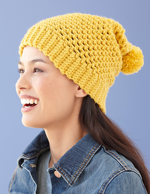 Ravelry: Ballpark Hat pattern by Lion Brand Yarn