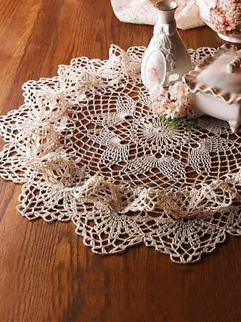 Ravelry: Ruffled Doily pattern by Josie Rabier
