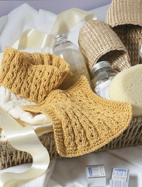 Ravelry: Refreshing Spa Set pattern by Debbie Macomber