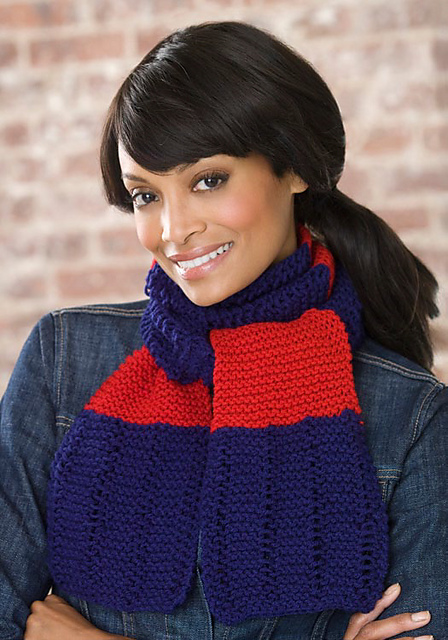 Ravelry: Simple Knit Scarf pattern by Grace Alexander