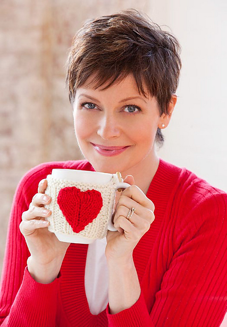Ravelry: Valentine Mug Hug pattern by Michele Wilcox