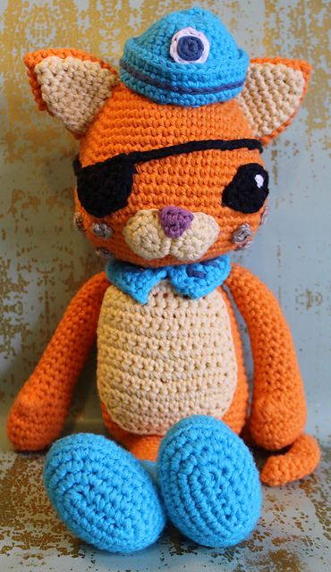 Ravelry: Octonauts Kwazii pattern by Jo Blair