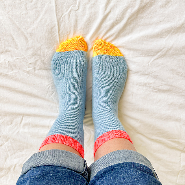 Ravelry: Basic Magic Loop Socks pattern by Mirjam Molenbeek
