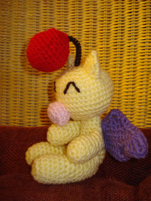 Ravelry: Amigurumi Moogle pattern by Michelle Rulon