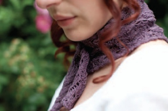 Ravelry: Miss Morland's Neckcloth pattern by Kendra Nitta