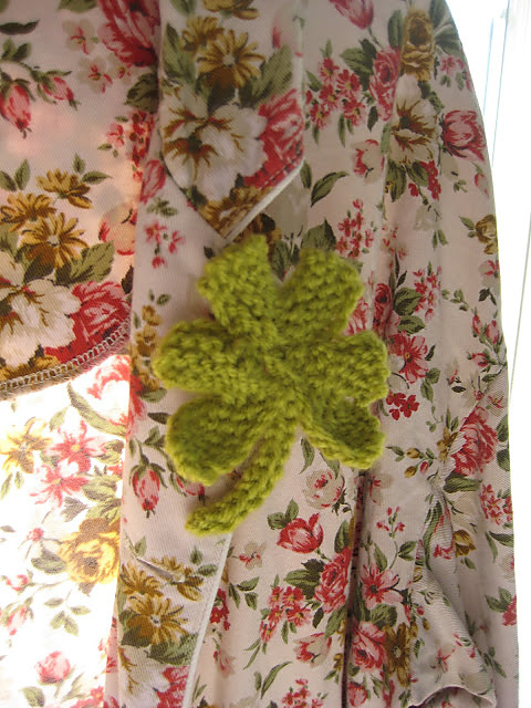 Ravelry: Shamrock Brooch pattern by michelle fallon