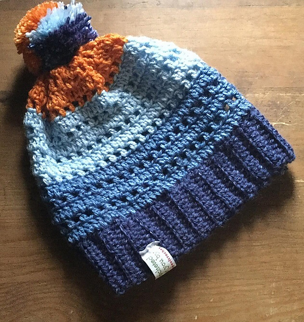 Ravelry: Denim Dreams Hat pattern by Marilyn Hawley