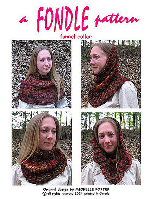 Ravelry: Funnel collar 102 pattern by Michelle Porter