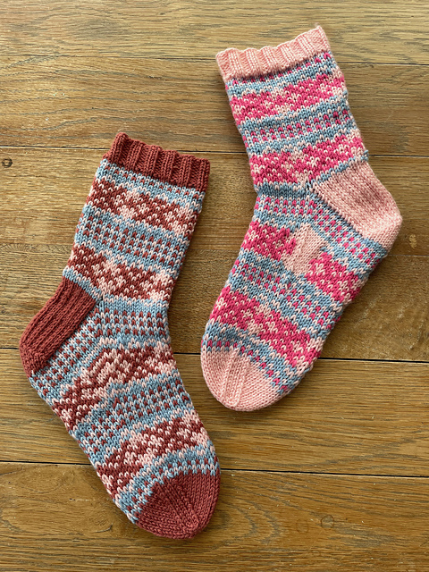 Ravelry: Cruel Summer Socks pattern by Meggie Kenaghan