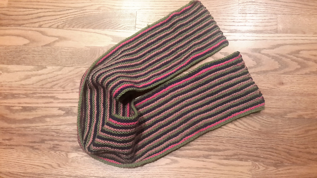 Ravelry: Knit Scrappy Scarf/Inspiration Scarf pattern by The Seamen's ...
