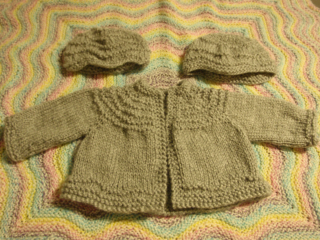 Ravelry: Rippled Baby Set pattern by Malissa Ackerman Lightfoot