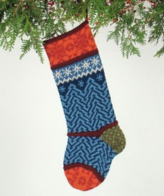 Ravelry: Mark Christmas Stocking pattern by Judy Tollefson