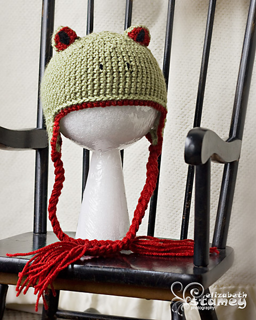 Ravelry: Friendly Frog Hat pattern by Lisa Jelle