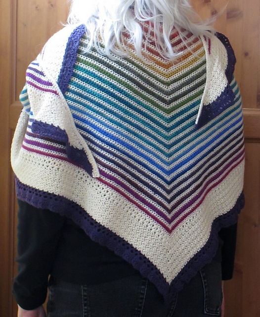 Ravelry: mng's Spectral Shawl