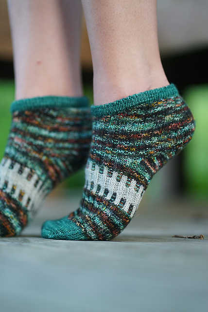 Ravelry: Arcana Socks pattern by Maddy Moe